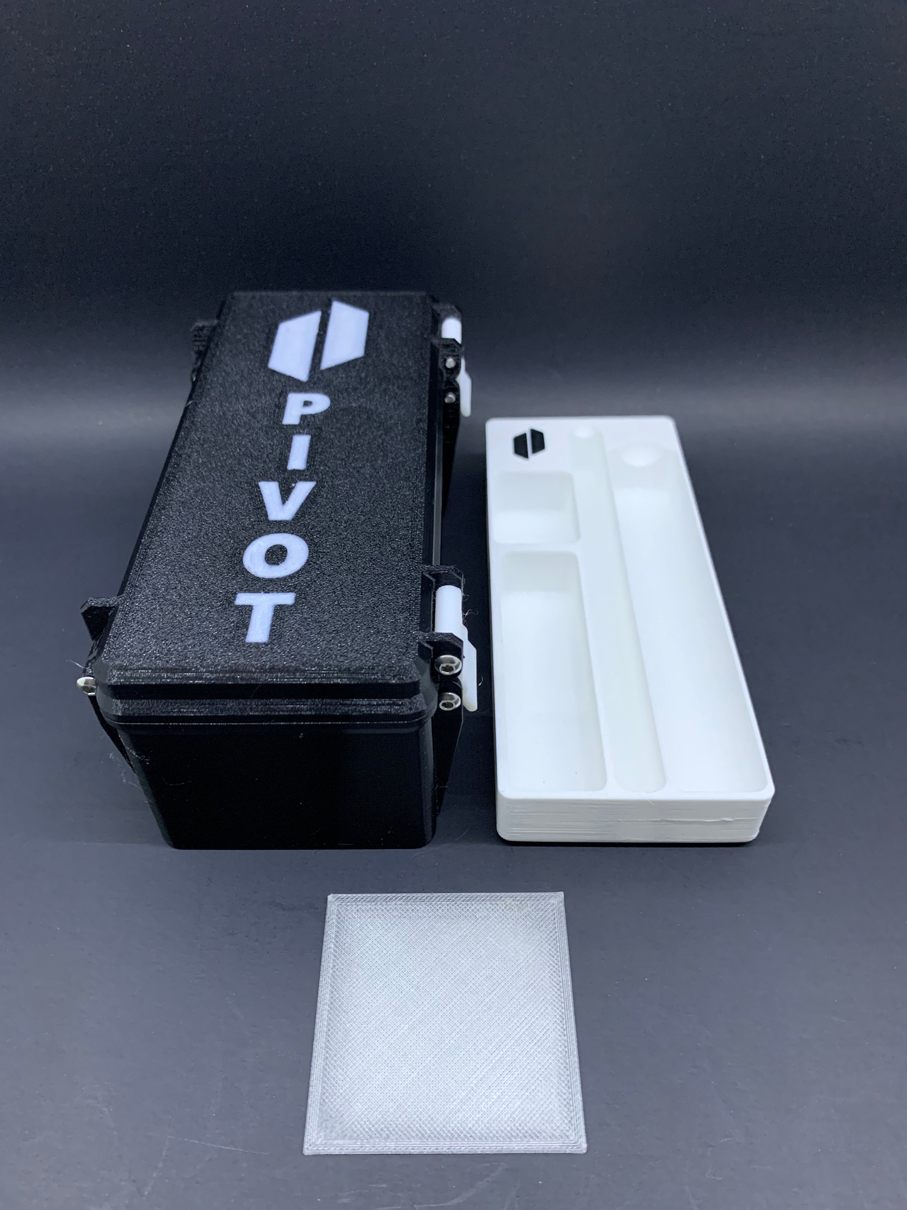 Pivot Fully Loaded Rugged Travel Case Clear – Peakydabbers