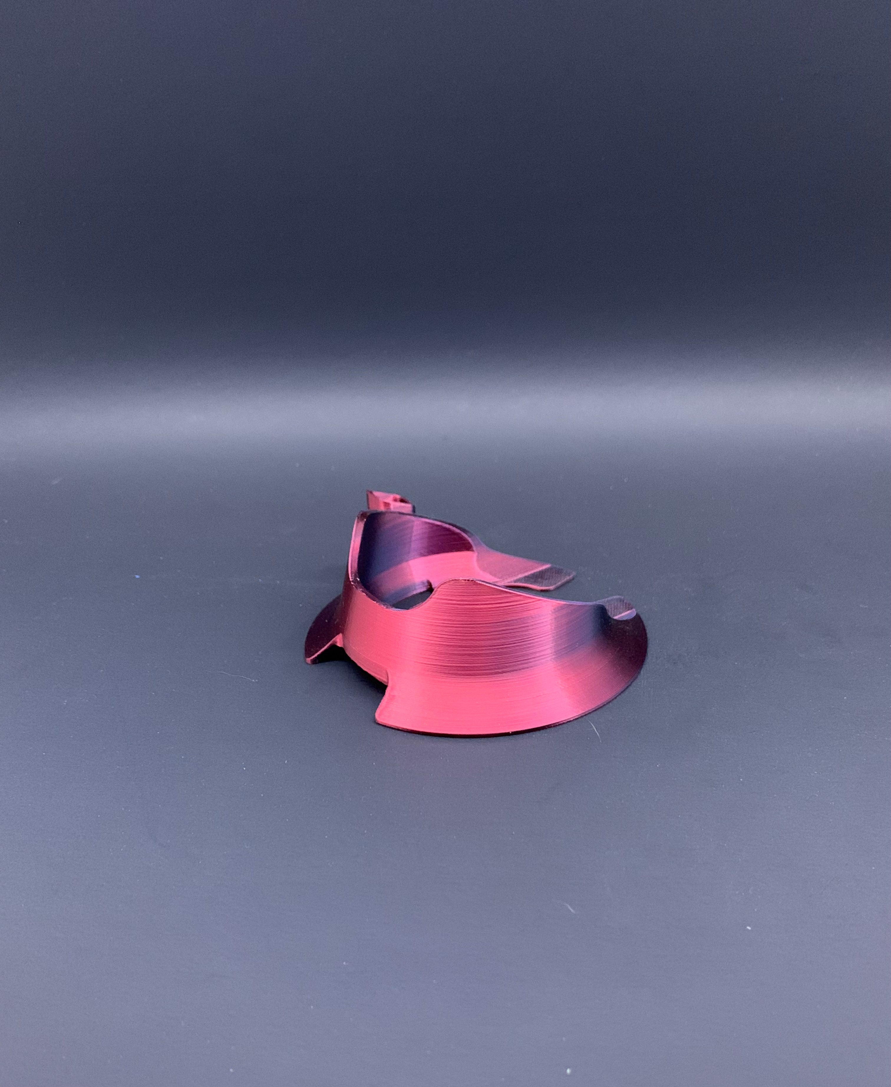 3D Printed Puffco Peak Two Tone Red/Black Anti-Tip Base With Hot Knife ...