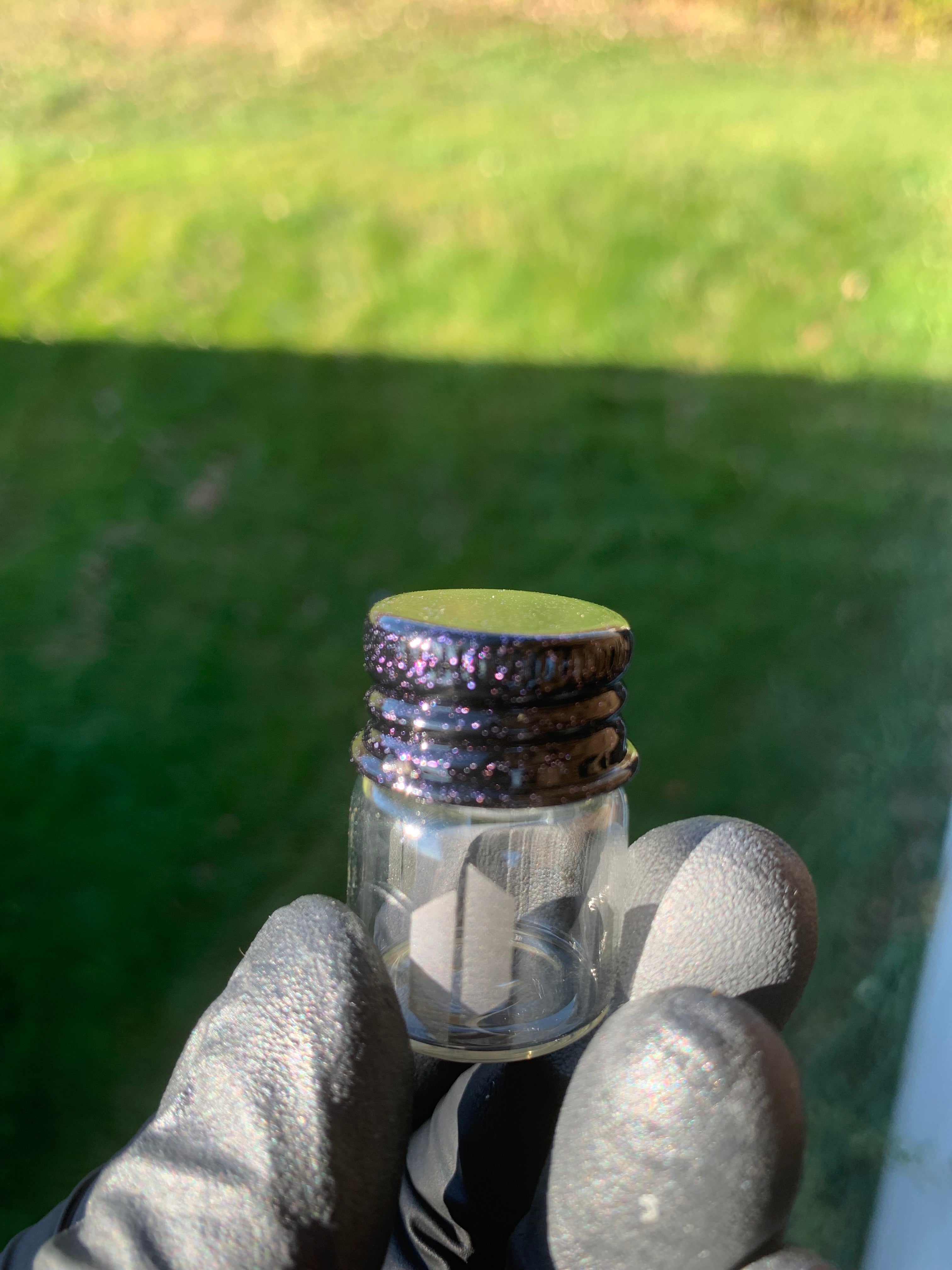 Puffco Pivot Black/Lavender Purple Opal Dust Cap 5ml Travel ISO Jar ...