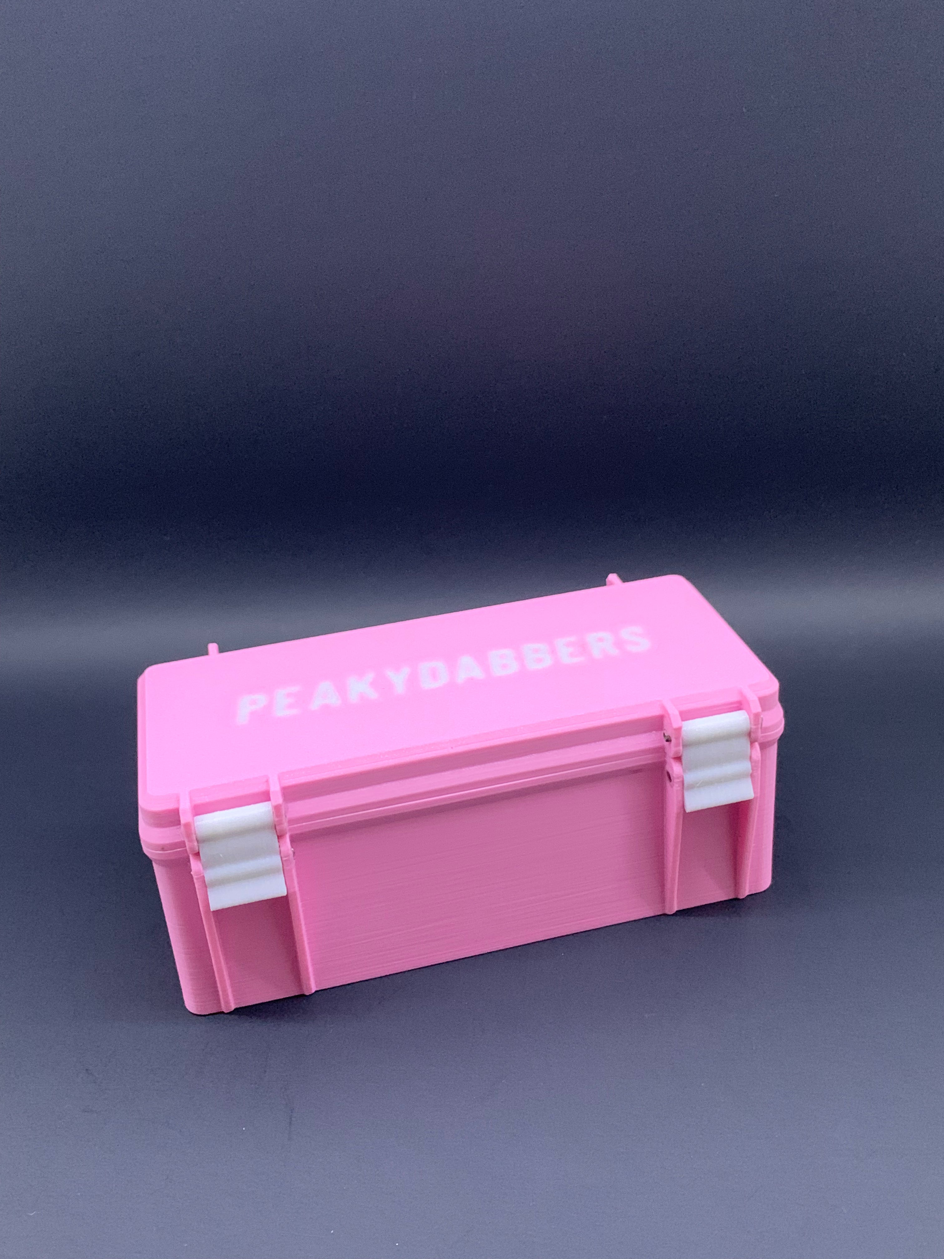 Pink With White Accents Joystick Case – Peakydabbers