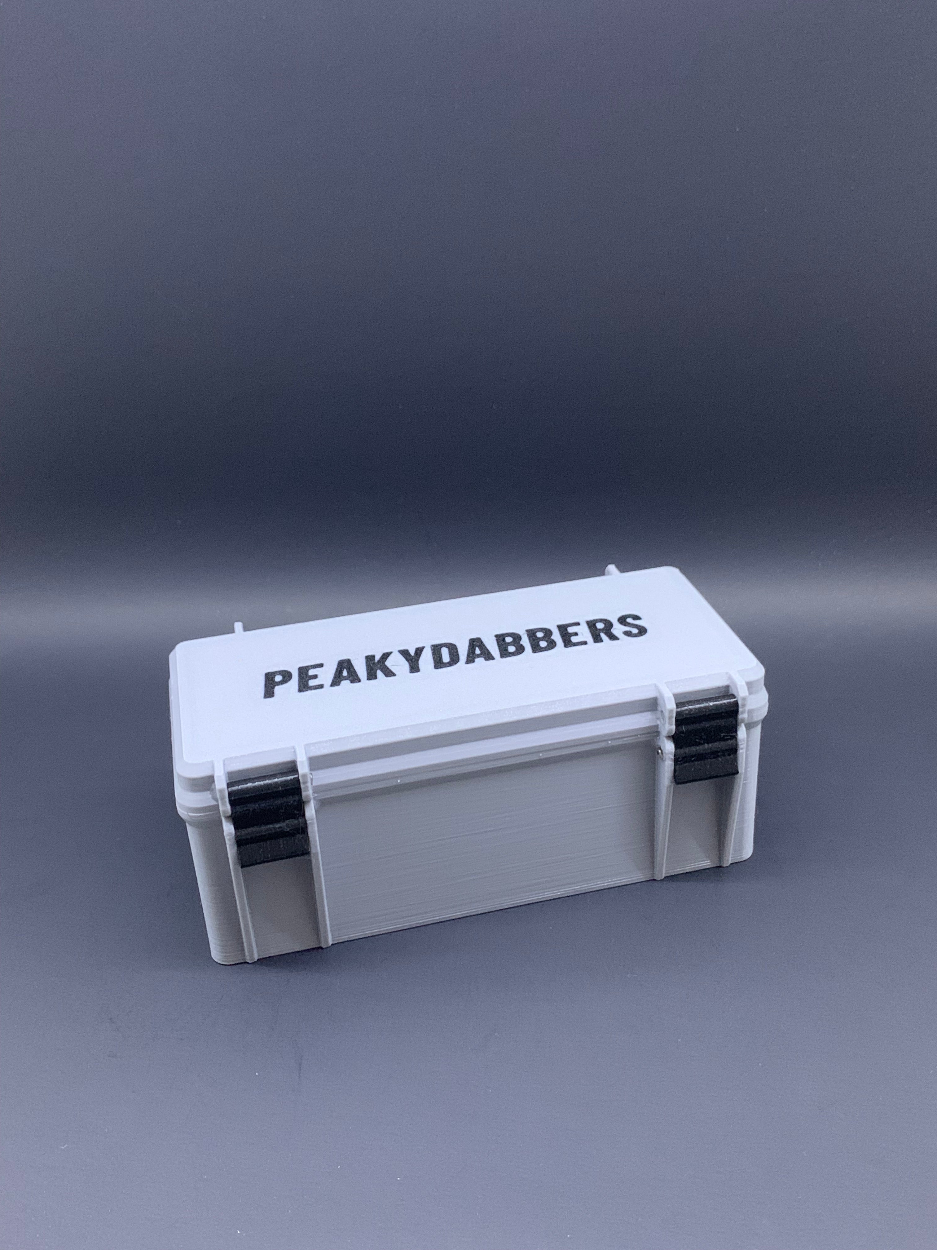 Grey With Black Accents Joystick Case – Peakydabbers