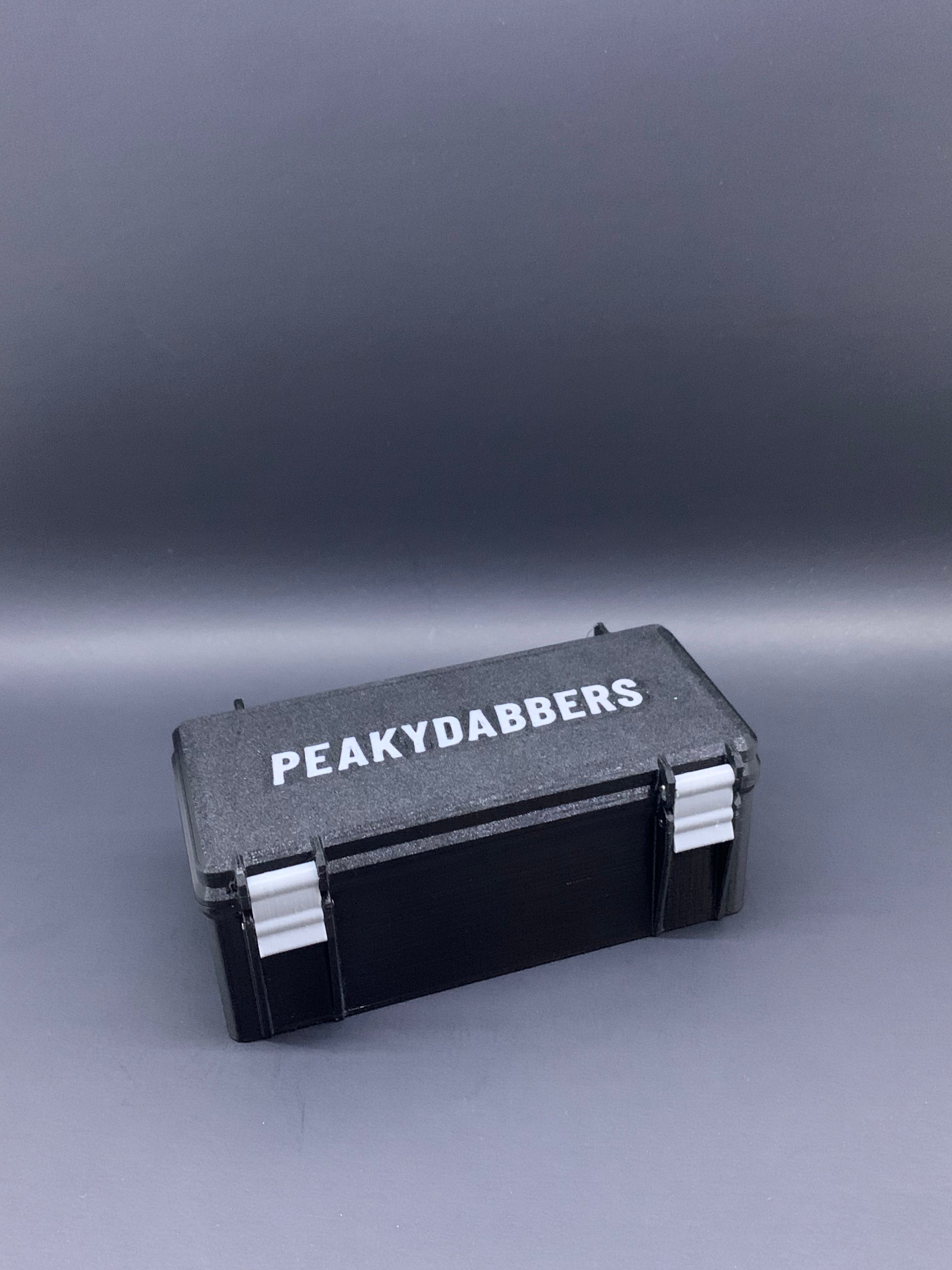 Black With Grey Accents Joystick Case – Peakydabbers